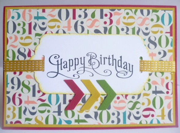 HAPPY BIRTHDAY WITH CHEVRONS! – A Stamping Journey