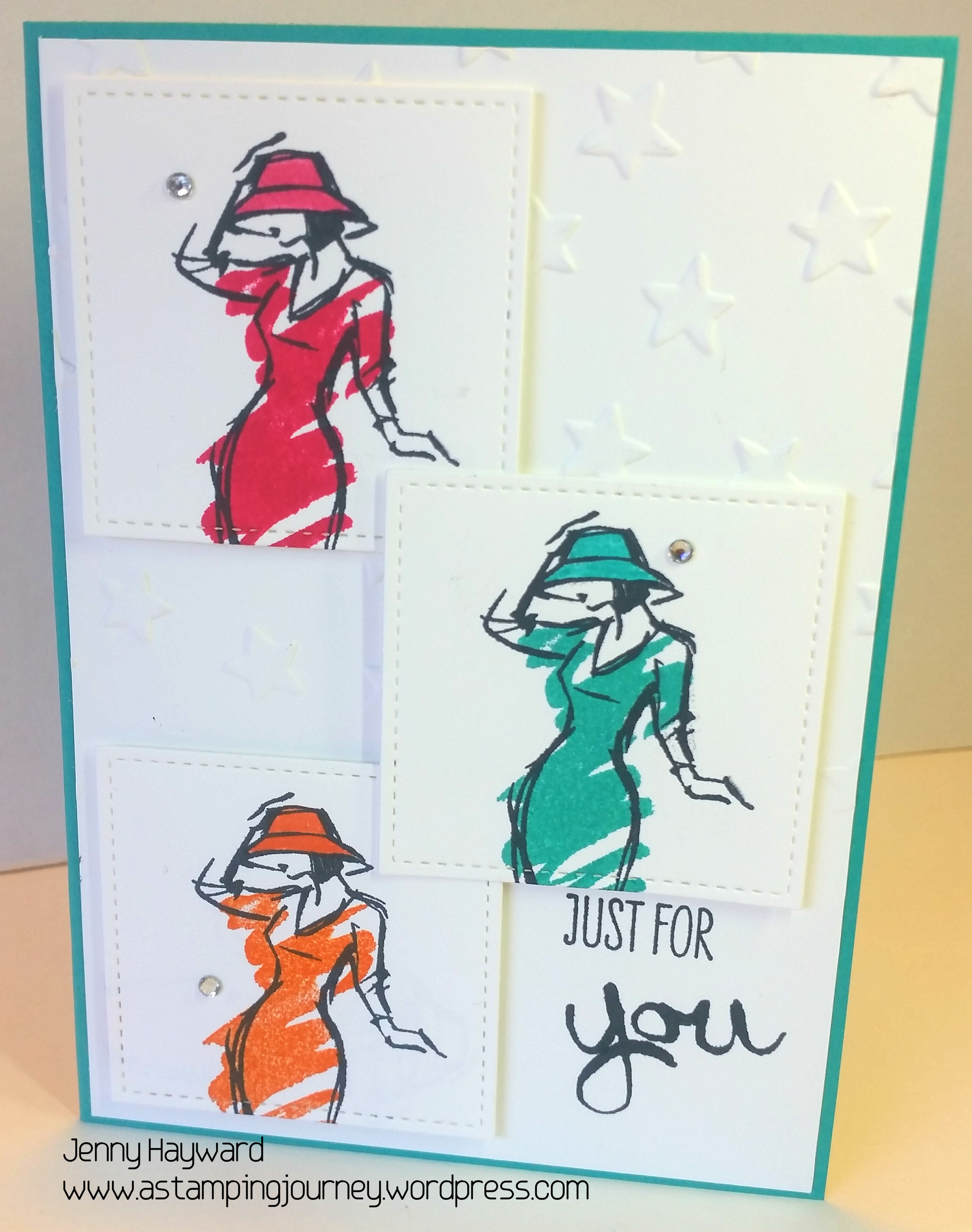 TRIO OF LADIES! – A Stamping Journey
