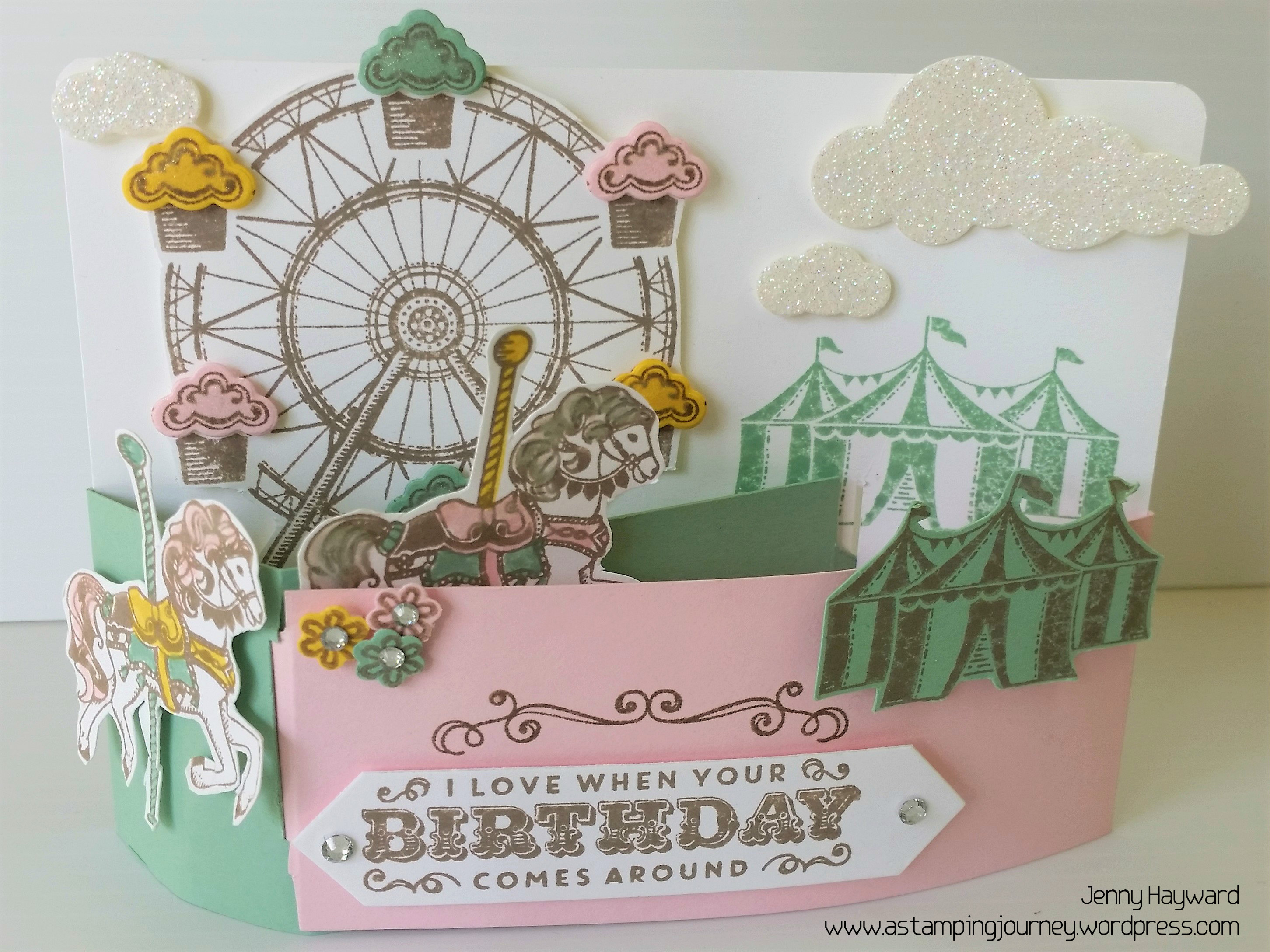 Carousel Bendi Card – A Stamping Journey