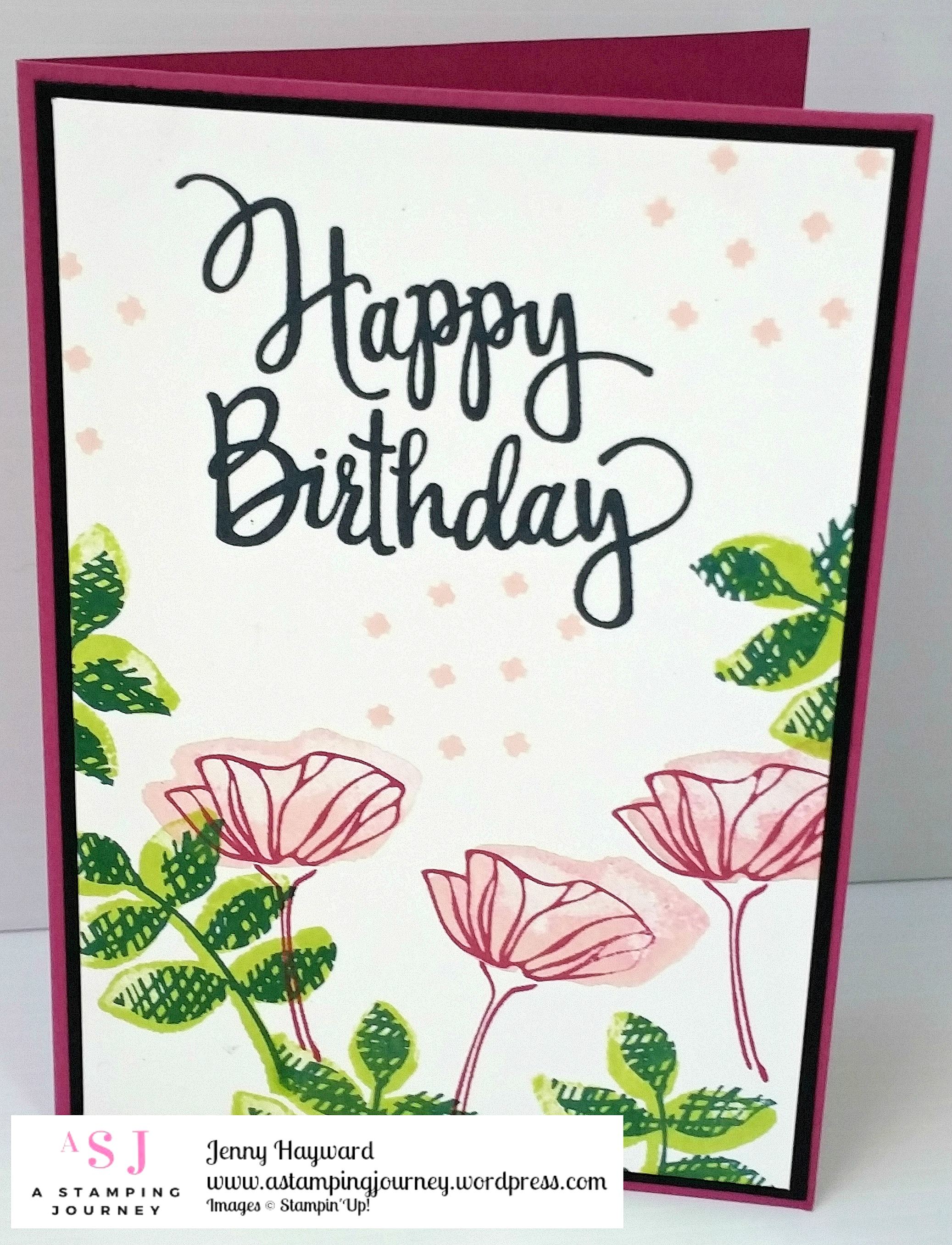 ECLECTIC HAPPY BIRTHDAY! – A Stamping Journey