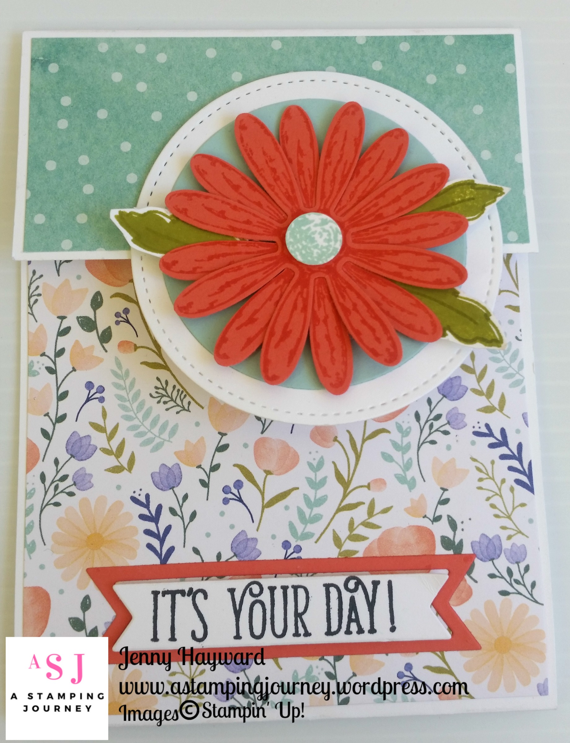 A FLAP FOLD DAISY CARD! – A Stamping Journey