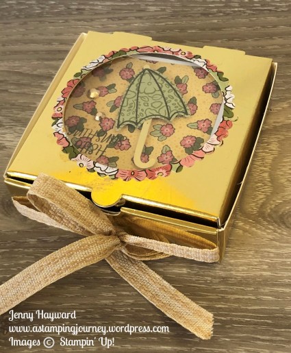 UNDER MY UMBRELLA MINI CARD BOX – A Stamping Journey