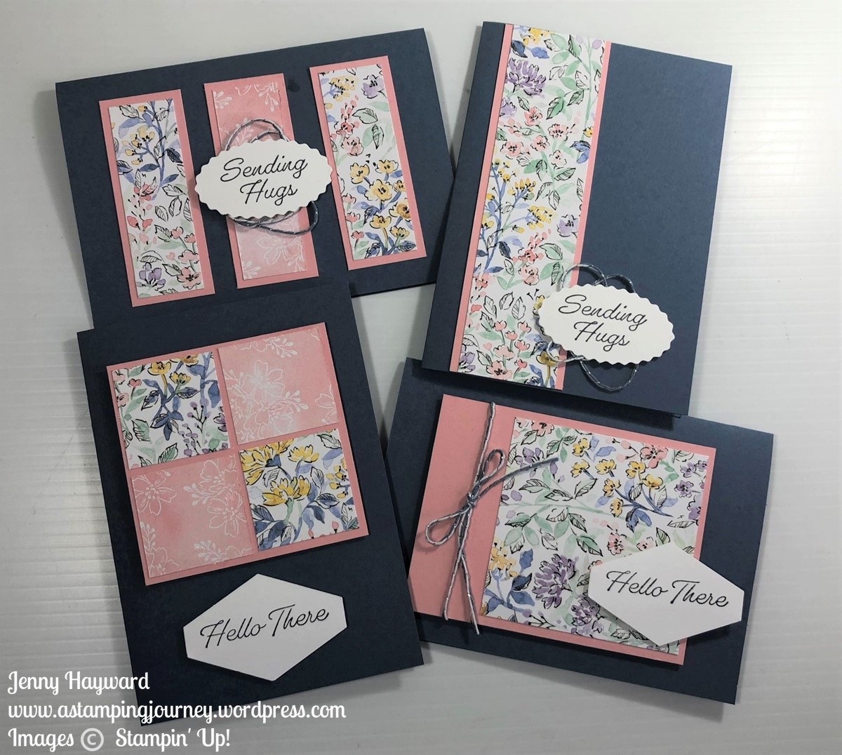 1 PIECE OF 6″x6″ = 4 CARDS. SEE THE VIDEO! – A Stamping Journey