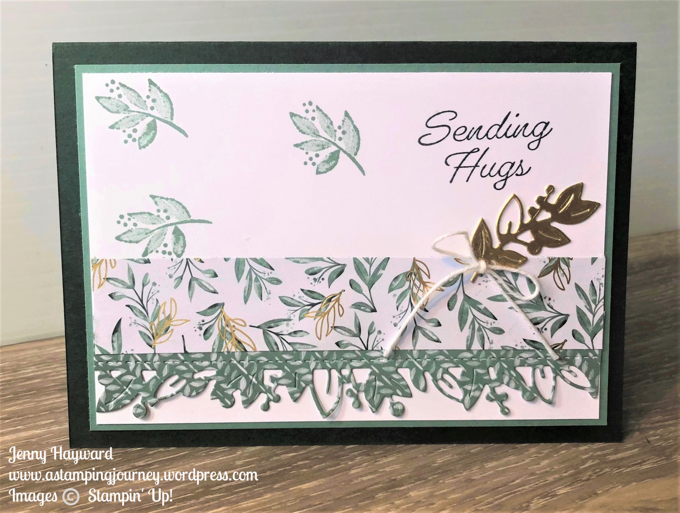 SENDING HUGS – EDEN’S GARDEN! – A Stamping Journey