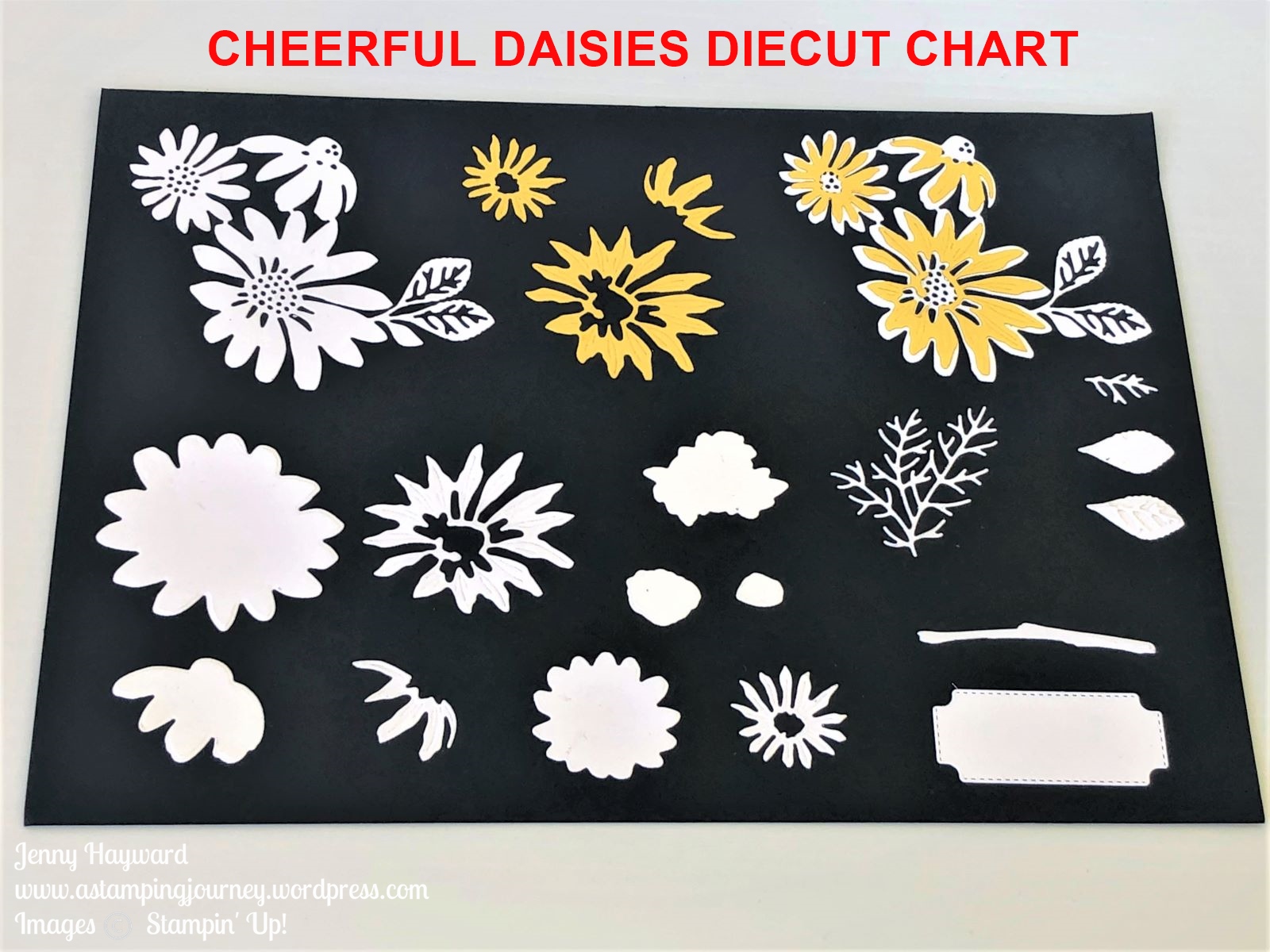 CHEERFUL DAISIES WEEK BONUS – CHEERFUL DAISIES DIES CHART! – A Stamping ...