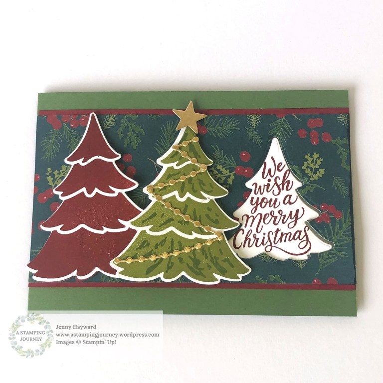 5 WAYS WITH THE MERRIEST TREES BUNDLE + VIDEO! – A Stamping Journey