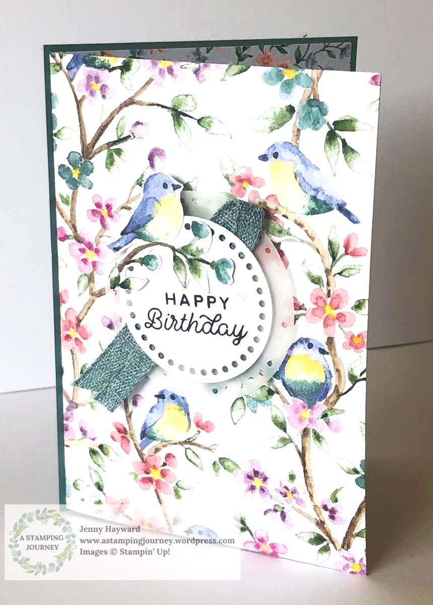 STAMPIN’ UP! FLIGHT AND AIRY PAPER CARD! – A Stamping Journey