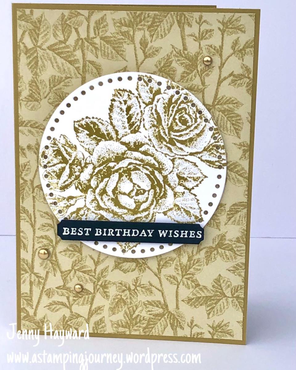 SIMPLE STIPPLED ROSES! – A Stamping Journey