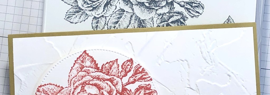 STAMPIN’ UP! STIPPLED ROSES AND SOFTLY STIPPLED FOR AN EASY CARD! – A ...