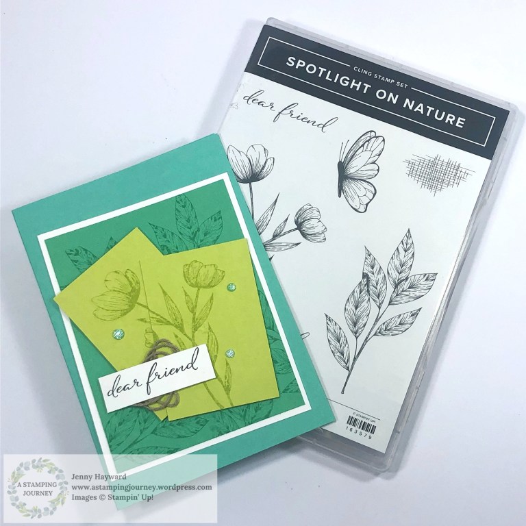 SPOTLIGHT ON NATURE IN GREENS! – A Stamping Journey