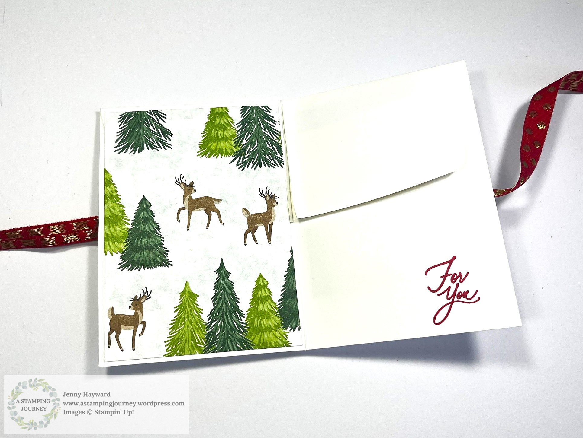 GIFT CARD HOLDER WITH AN ENVELOPE FOR WEEK 6 – 12 WEEKS OF CHRISTMAS ...