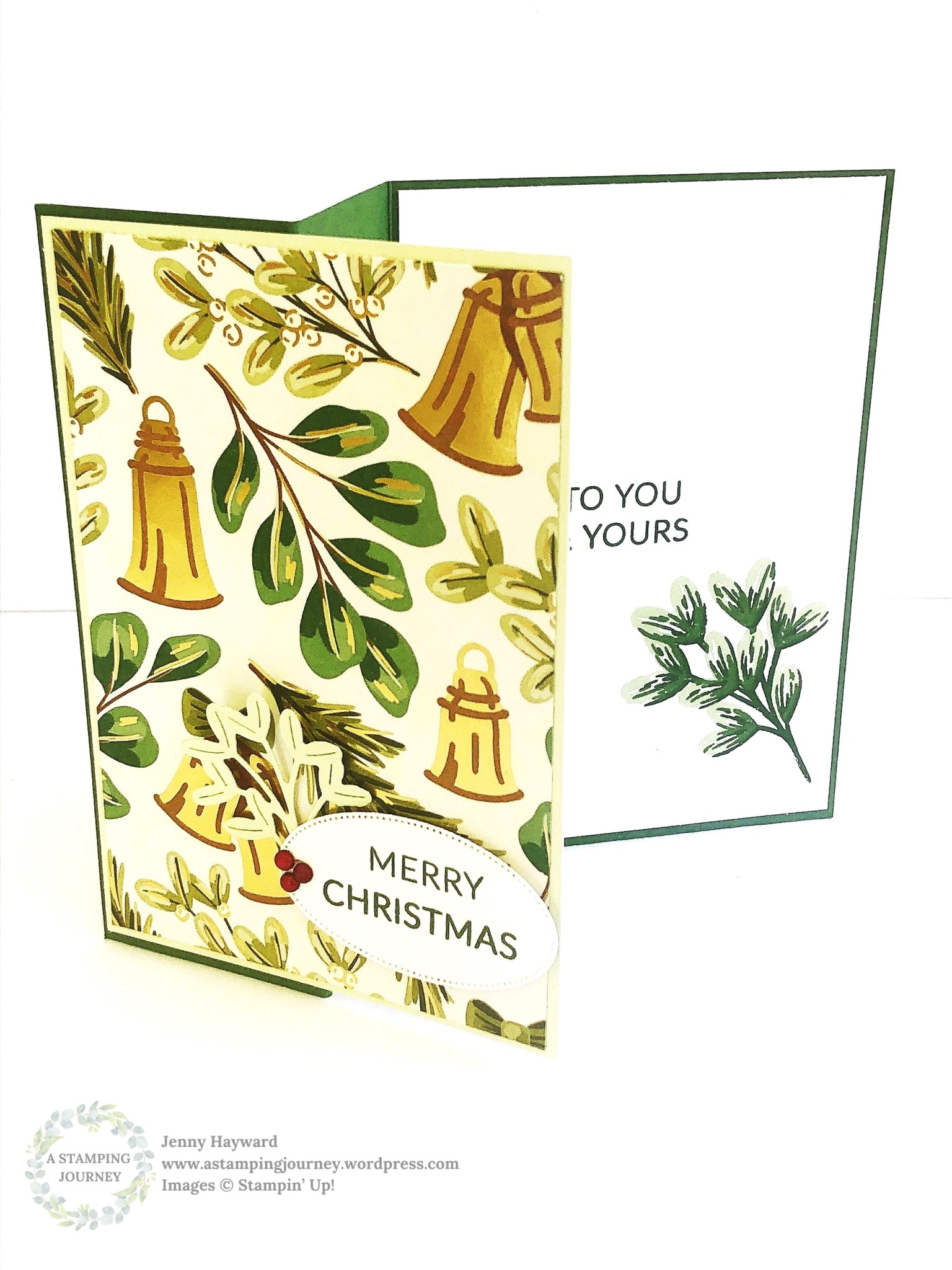 TRY A Z-FOLD WITH THE SEASON OF GREEN AND GOLD SPECIALTY PAPER! – A ...