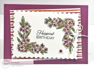 A TROPICAL CORNER IN BLOOM CARD! – A Stamping Journey
