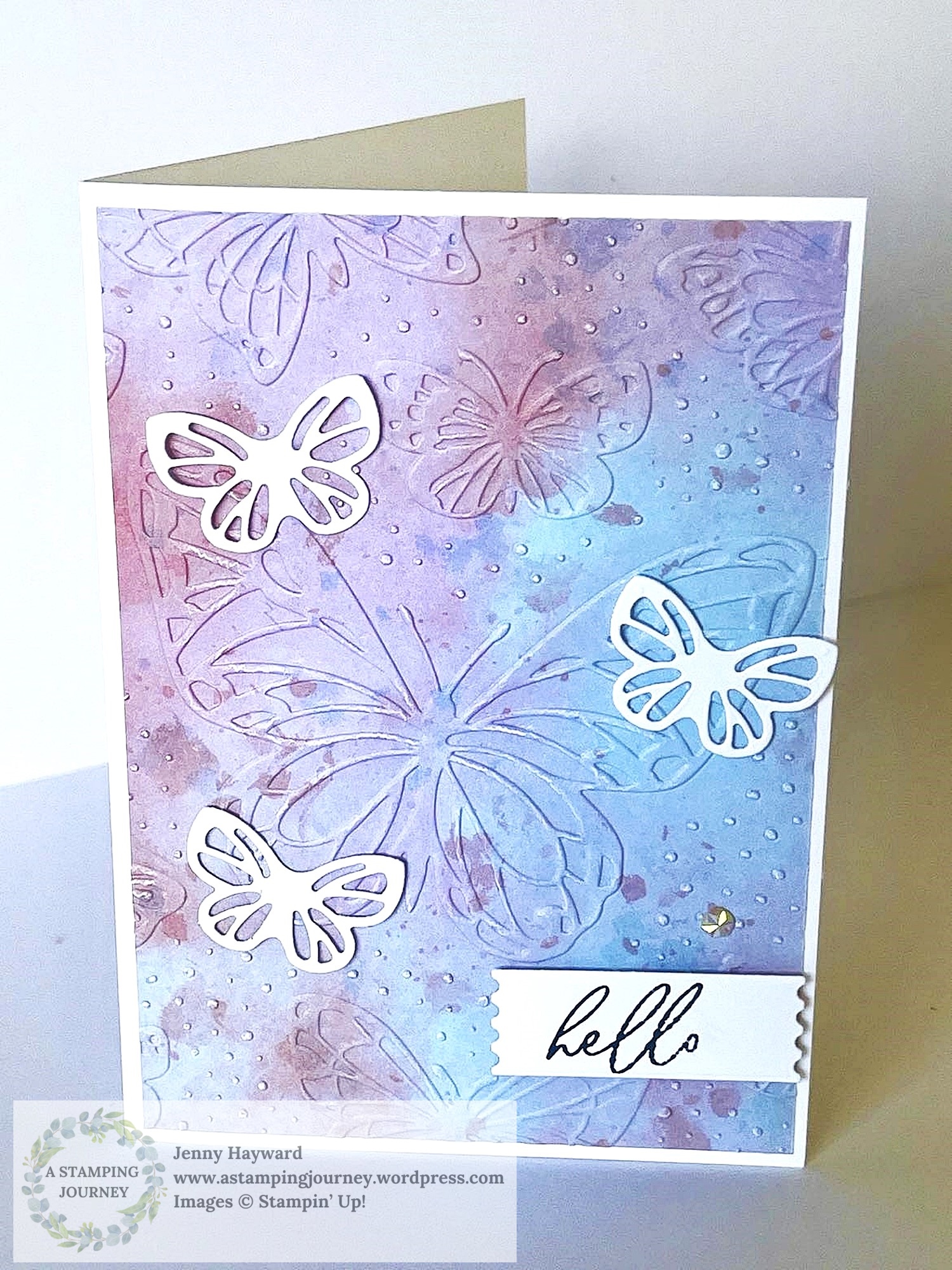 BEAUTIFUL BOKEH BUTTERFLIES CARDS – A Stamping Journey