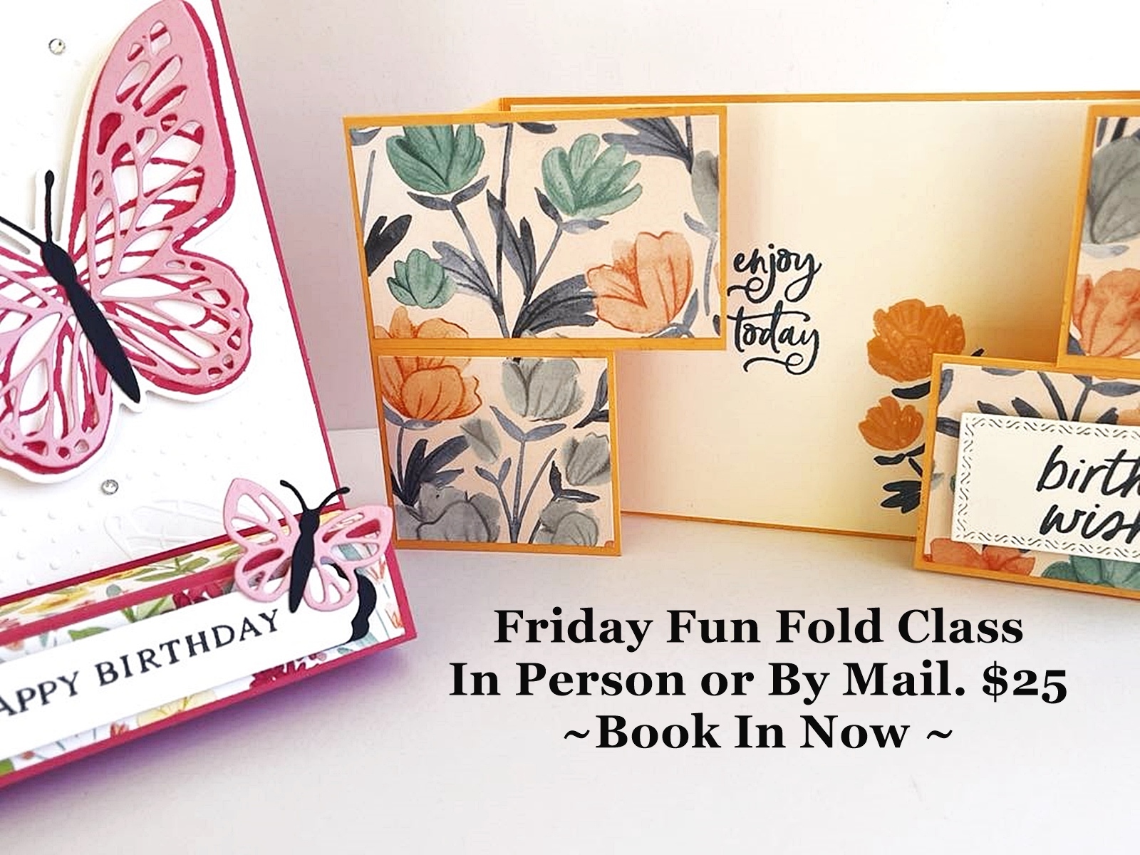 FUN FOLD CLASS – IN PERSON OR BY MAIL! – A Stamping Journey