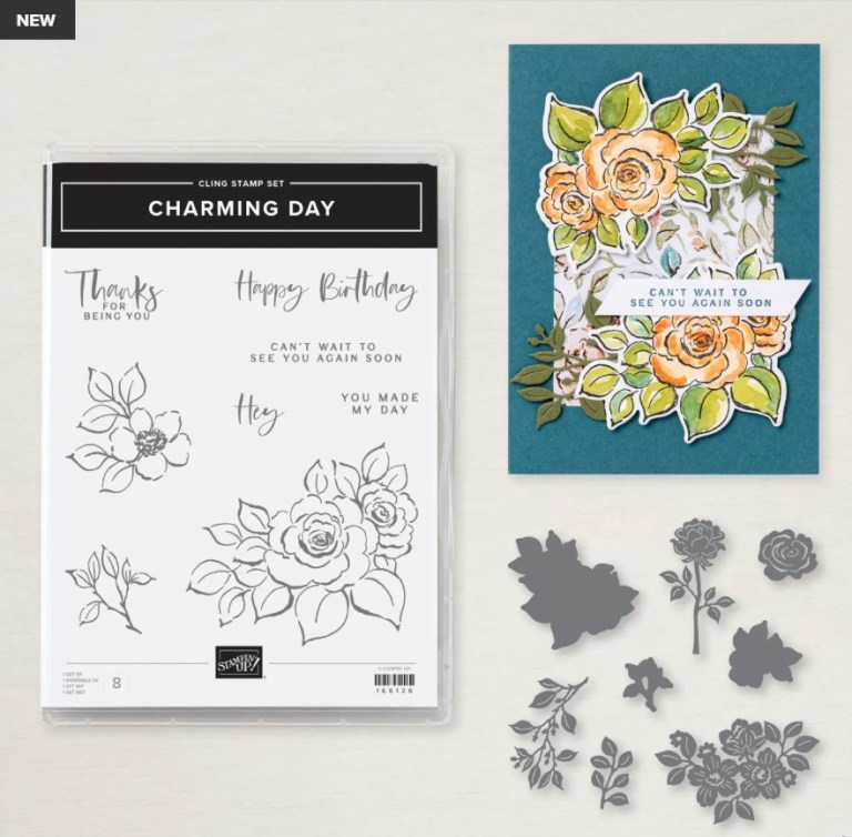 SIMPLE STAMPING WITH THE STAMPIN’ UP! CHARMING DAY STAMP SET ~ – A ...