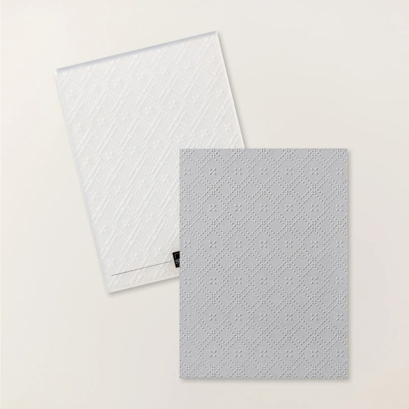 HIDDEN GEM TUESDAY – BEAUTIFUL PATTERN EMBOSSING FOLDER WITH ONLINE ...