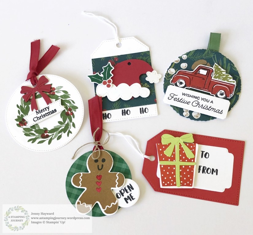 CHRISTMAS TAGS INSPIRATION! – A Stamping Journey